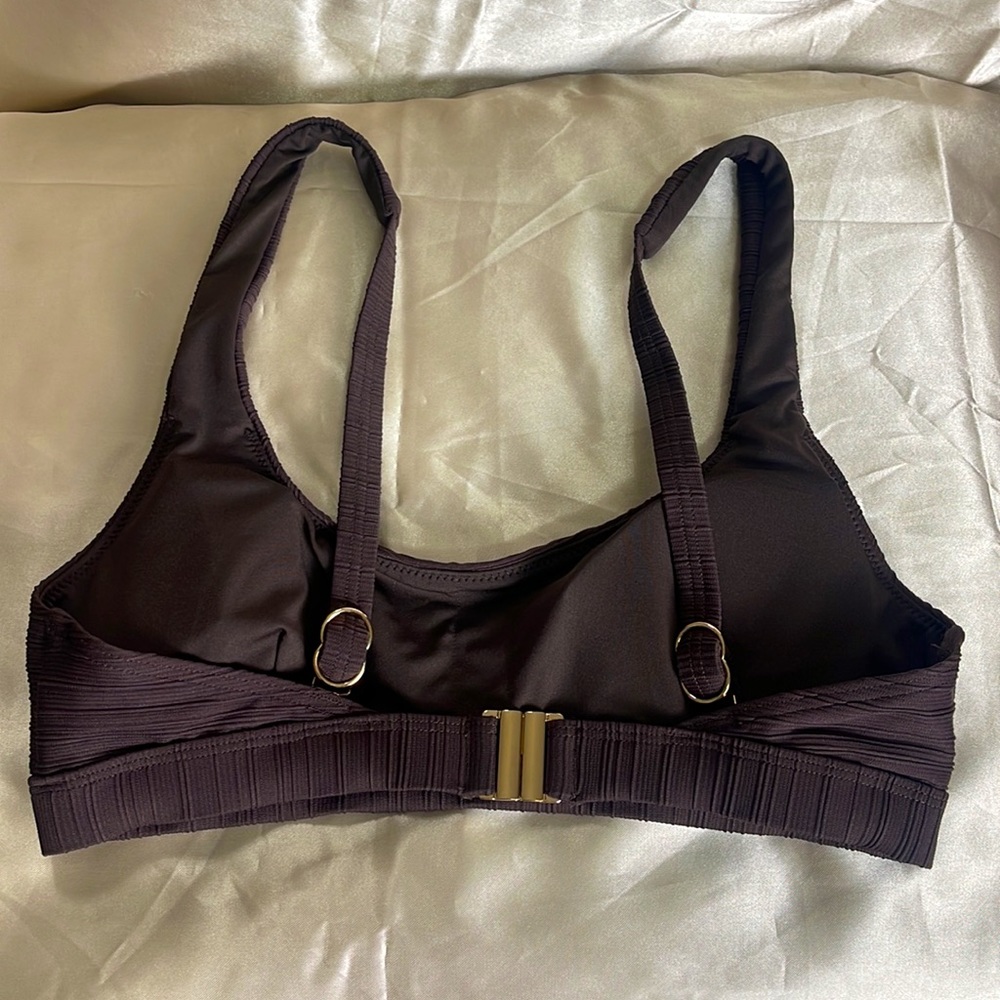 Sea Level Swim Australia Brown Bikini Top Swimwear Gem